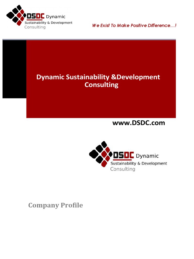 DSDC: Consulting for Sustainable Growth | PDF | Audit | Risk Management