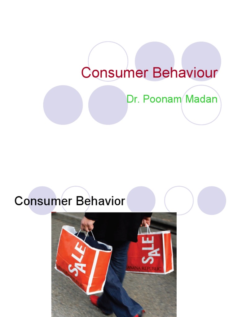 Consumer Behaviour Intro | PDF | Consumer Behaviour | Behavior