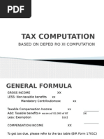 BIR Form 2316 Sample | PDF