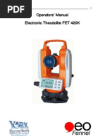 Surveying Level Loop | PDF | Surveying | Scientific Observation