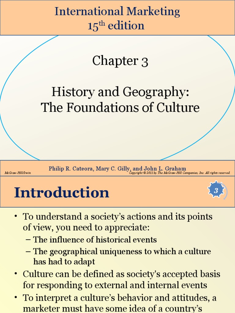 Chapter 03 History and Geography: The Foundations of Culture | PDF ...