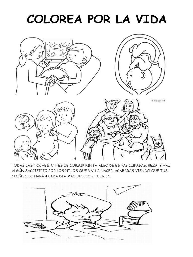 Colorea Por La Vida | PDF