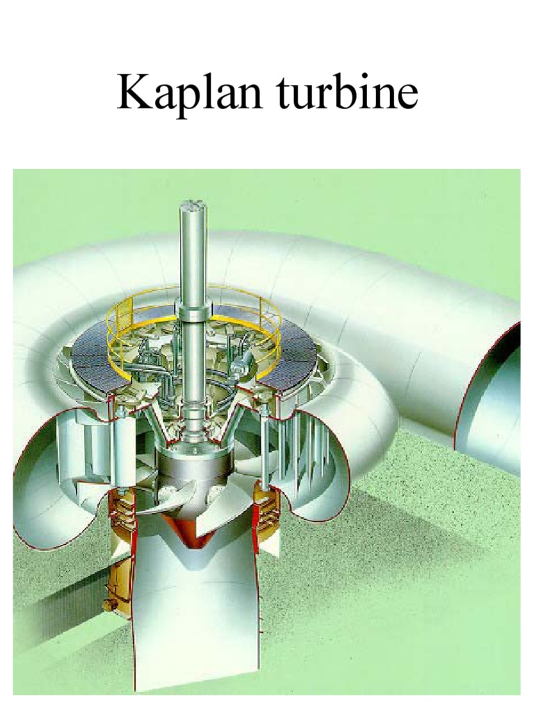 8 - Kaplan Turbines PDF | PDF | Turbine | Continuum Mechanics