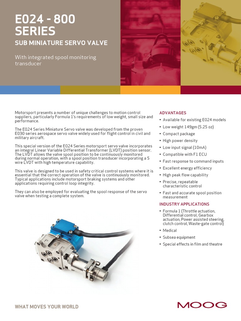 E024 - 800 - LB Series Datasheet UK | PDF | Servomechanism | Valve