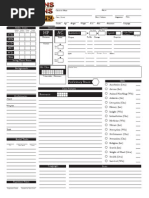 Stars Without Number Form-Fillable Charsheet | PDF | Role Playing Games ...