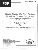 List of MSS Standards | PDF | Valve | Pipe (Fluid Conveyance)