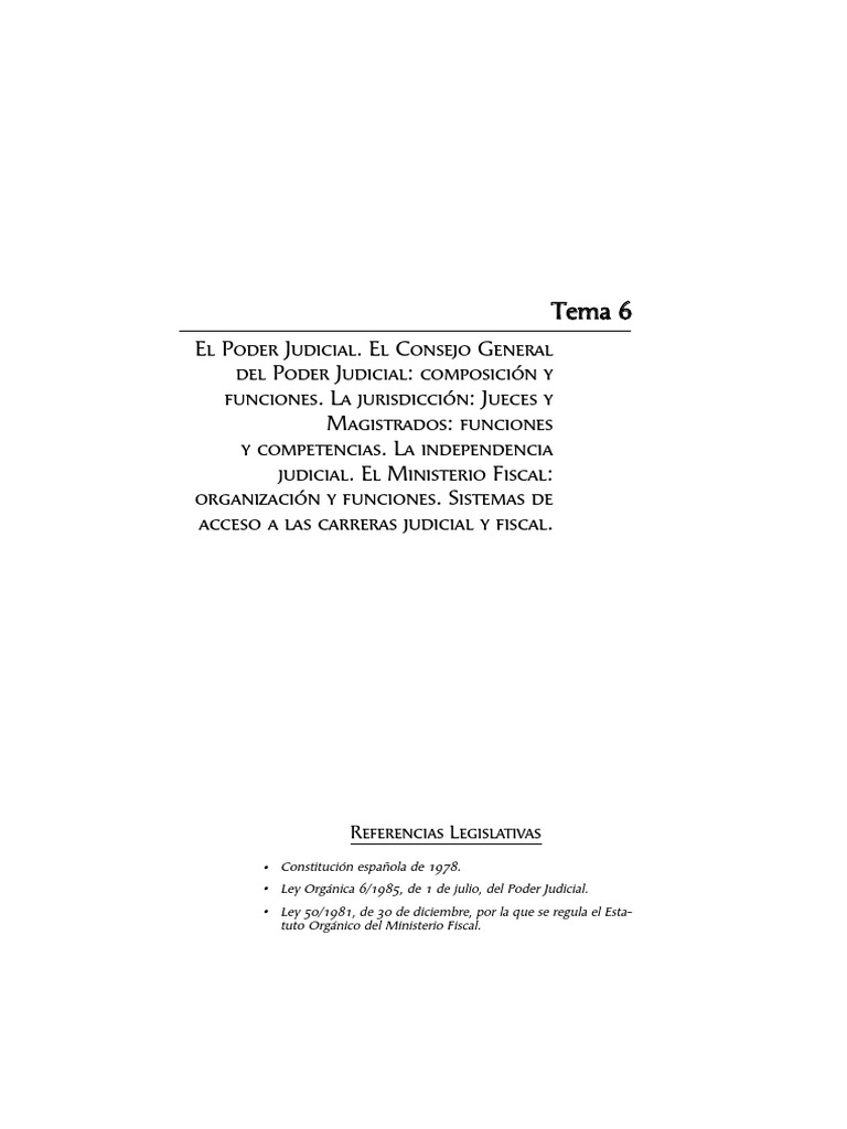 Poder Judicial | PDF