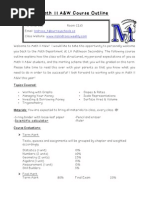 Math IA Outline Guidelines | PDF