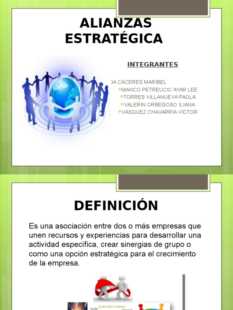 Alianzas Estrategicas | PDF | Planificación | Distribución (comercial)