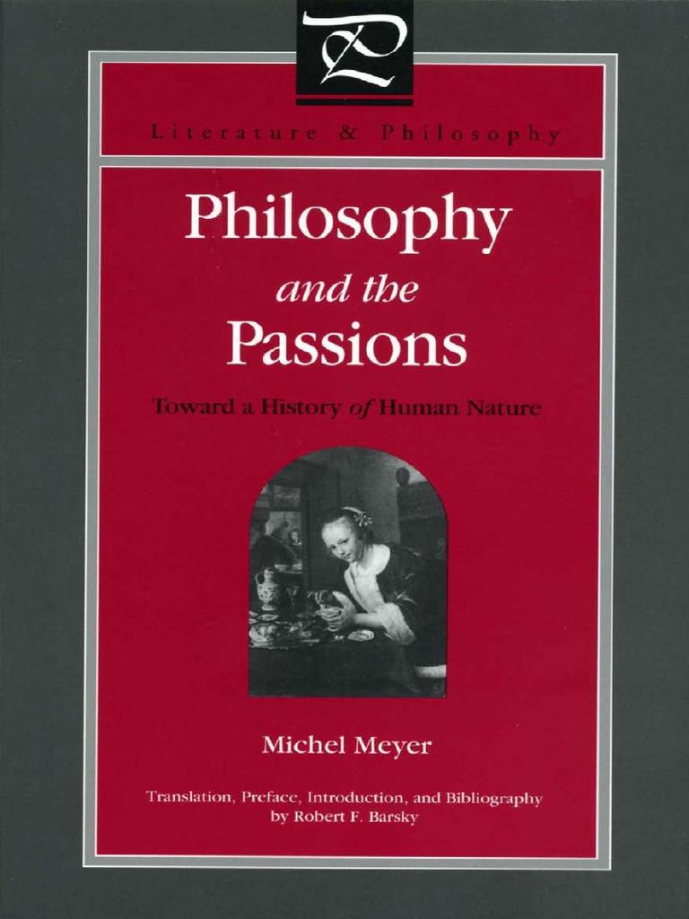 Philosophy and The Passions | PDF | Rhetoric | Reason