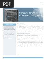 Switch Juniper EX4650 (Datasheet) | PDF | Networking | Multiprotocol Label Switching