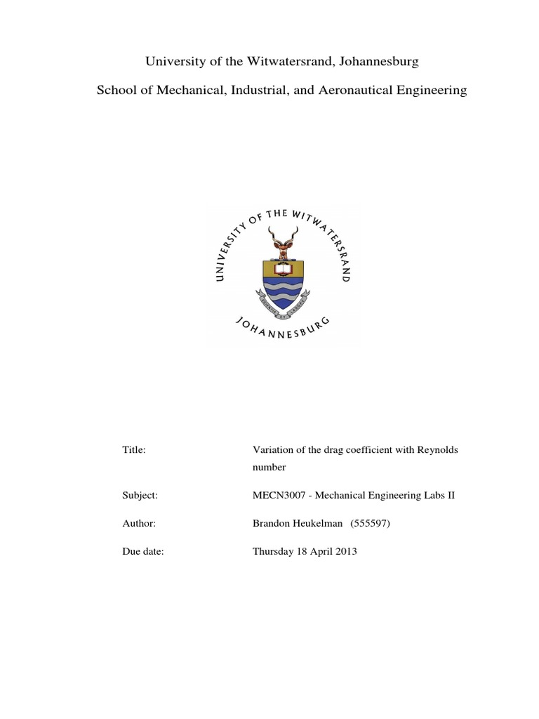 Wind Tunnel Lab Report | PDF | Airfoil | Lift (Force)