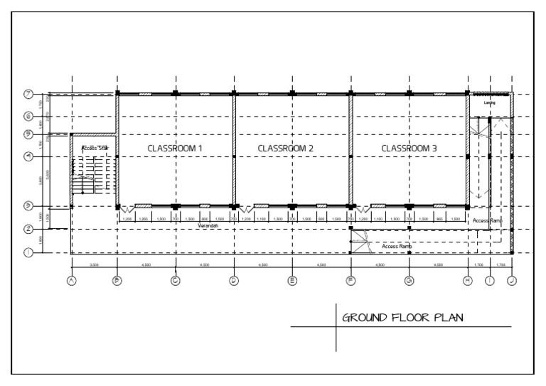 Classroom Building Floor Plan | PDF | Teaching Methods & Materials ...