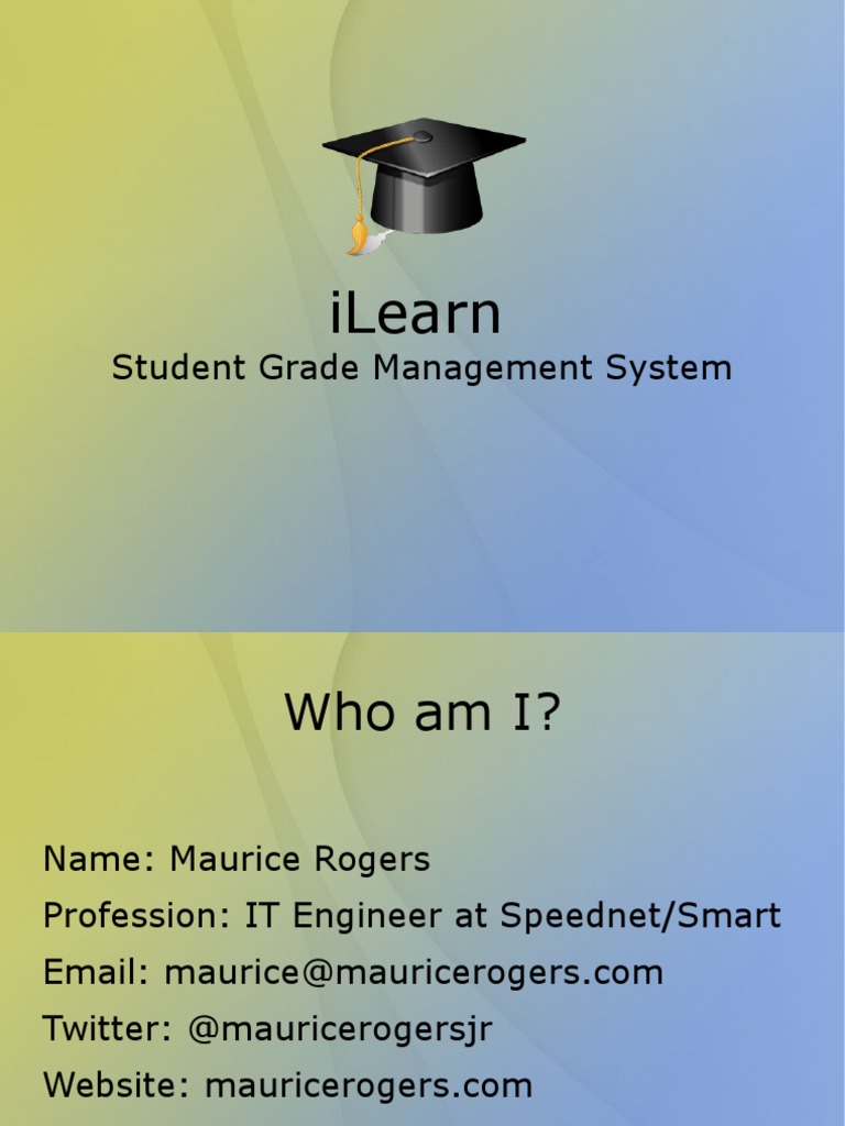 Ilearn: Student Grade Management System | PDF | Career & Growth