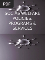 DSWD Programs and Services | PDF | Welfare | Poverty