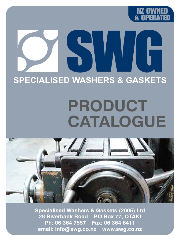 SWG Catalogue 2012 | PDF | Screw | Polyethylene