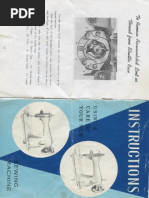 Sewmor 606 Manual | PDF