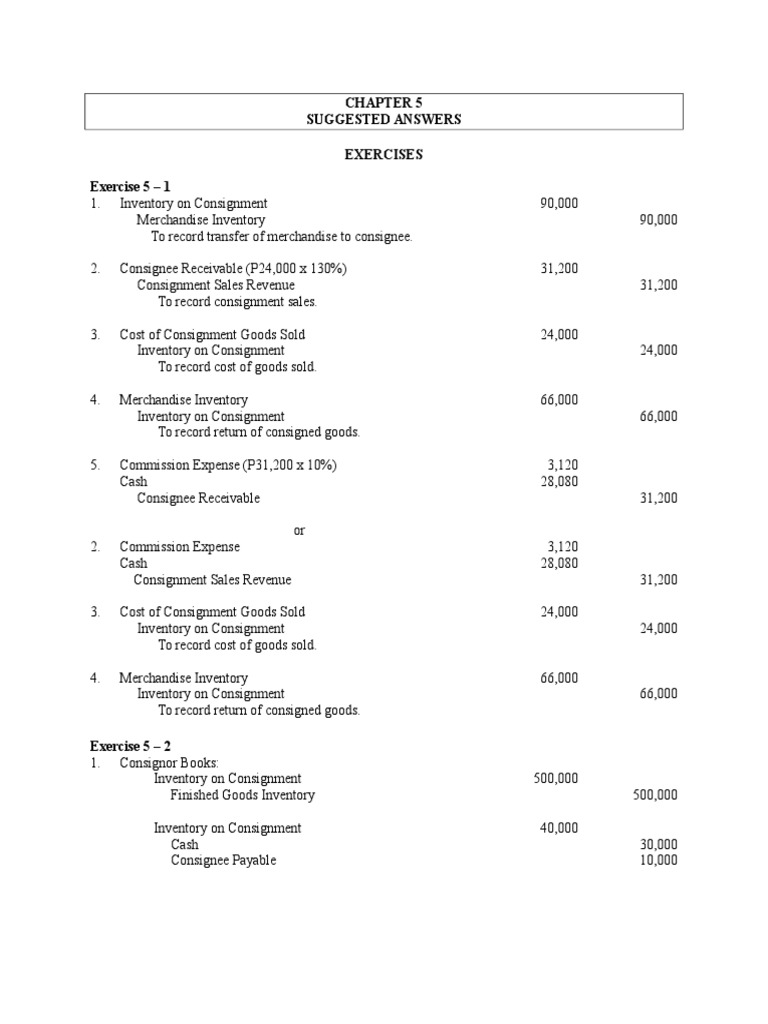 Consignment Sales Accounting Guide | PDF | Cost Of Goods Sold | Expense