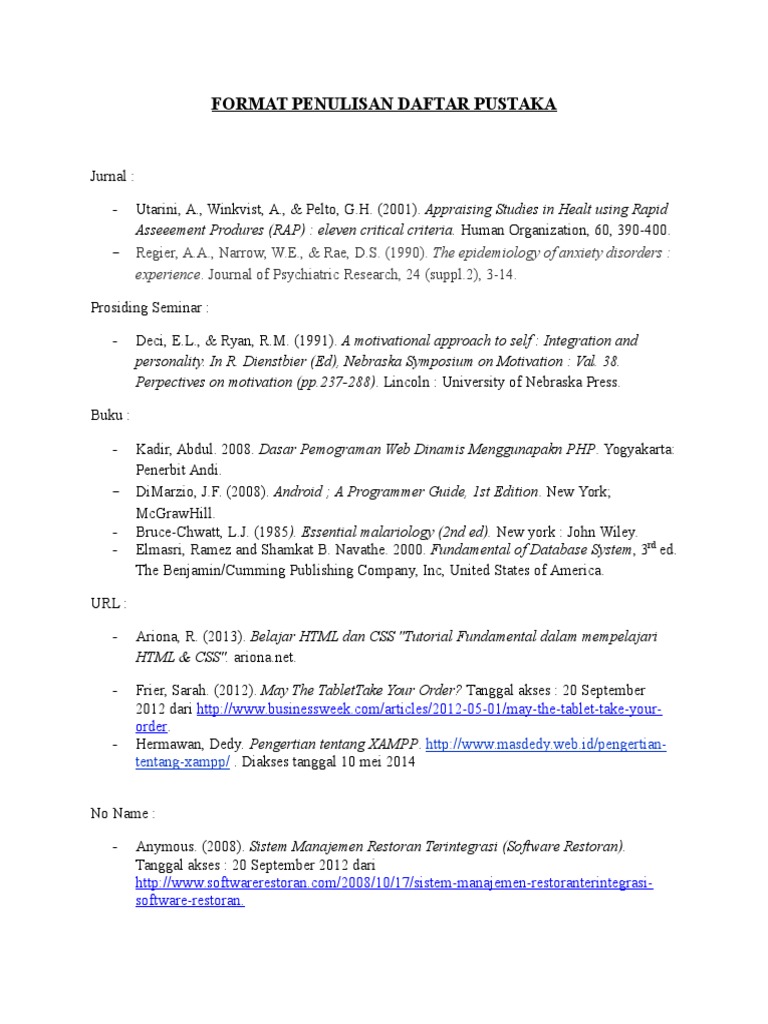 Academic Reference Guide | PDF