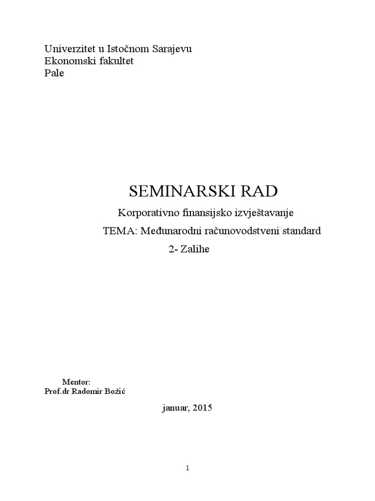 MRS 2-Zalihe-2 | PDF