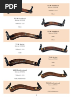 Violin String Color Identification Chart | PDF | Violin | Gaiaphones