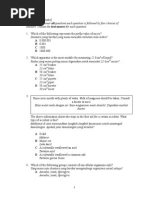 Form 1 Science Exam Paper | PDF | Carbon | Breathing