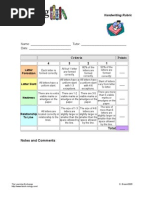 Dictation Rubric | PDF