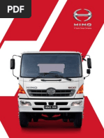 Hino Specifications | PDF | Vehicle Technology | Wheeled Vehicles