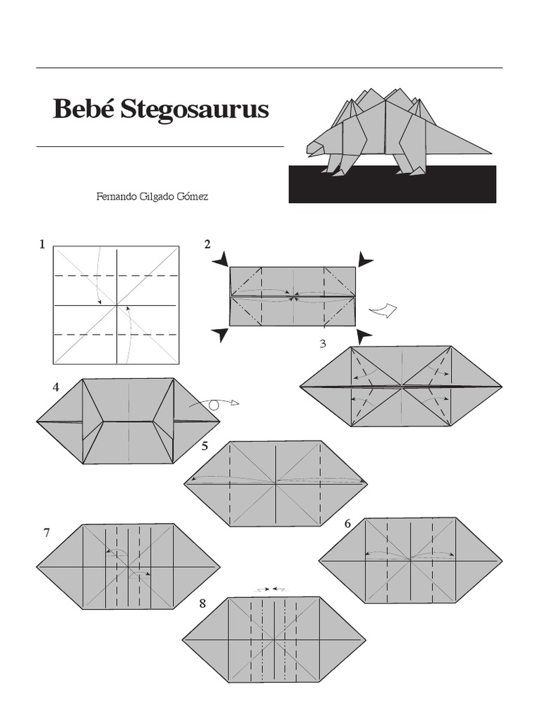 Origami Stegosaurus | PDF