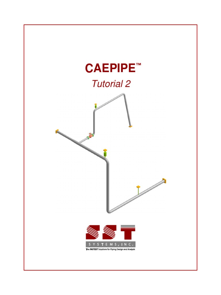 CAE Pipe Tutorial 2 | PDF | Normal Mode | Button (Computing)