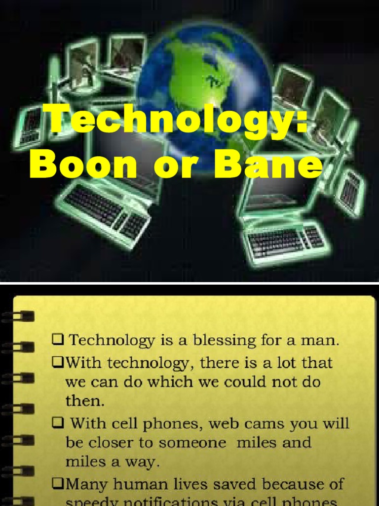 Technology: Bane or Boon | PDF | Cognition | Science