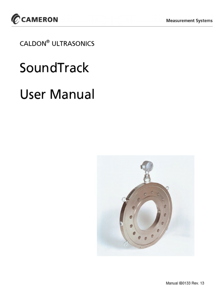 Caldon Soundtrack User Manual | PDF