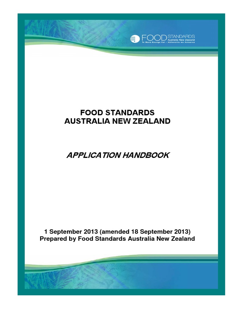 A Handbook FOOD STANDARDS | PDF | Food Safety | Confidentiality