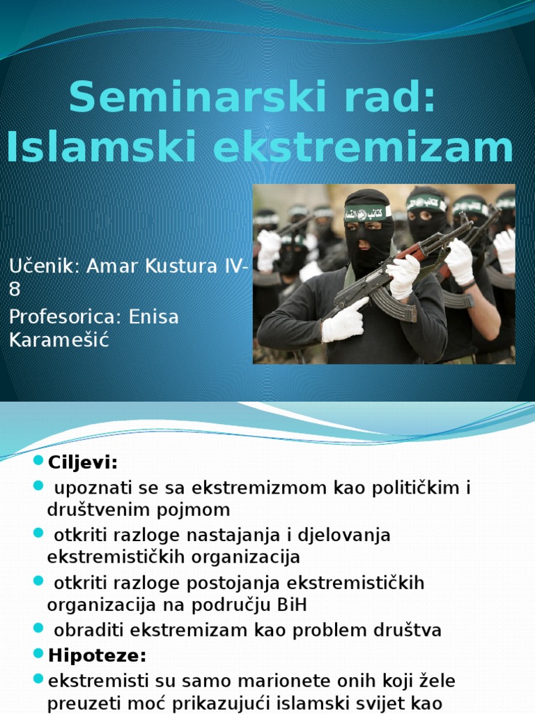 Islamski Ekstremizam | PDF