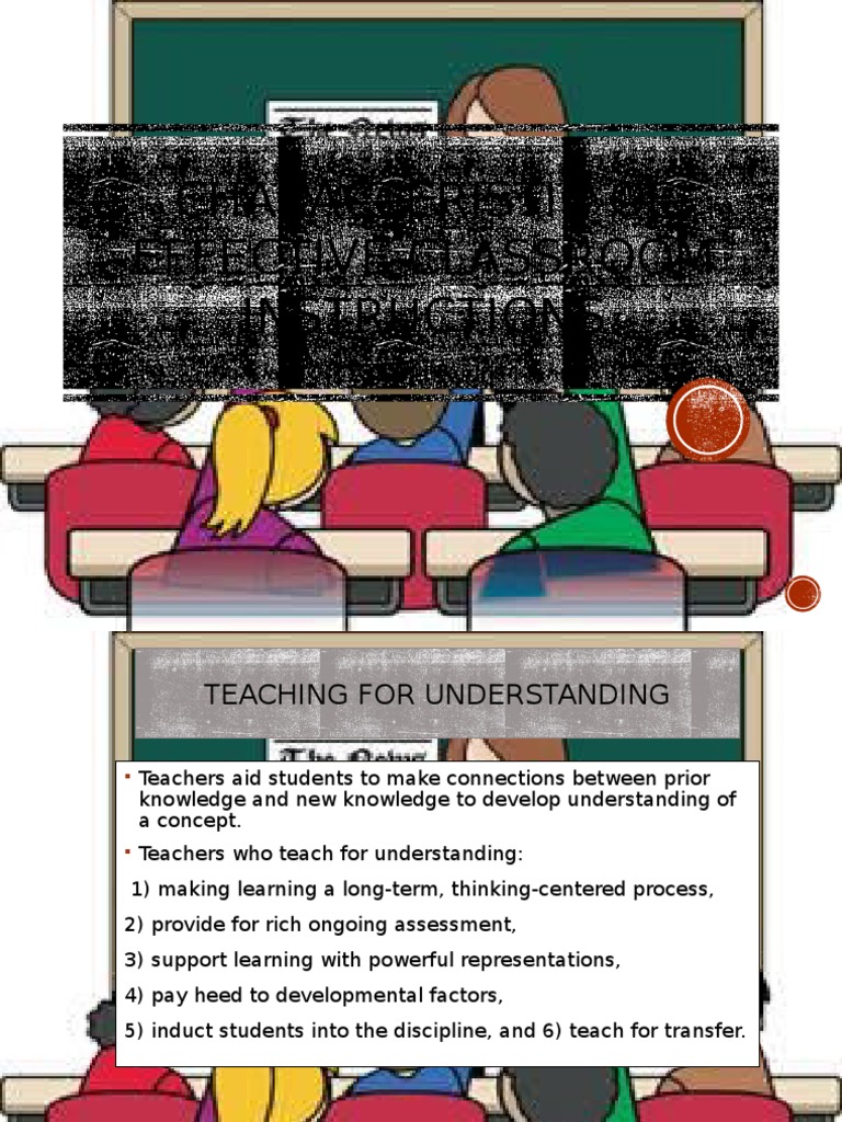 Effective Classroom Instruction Traits | PDF