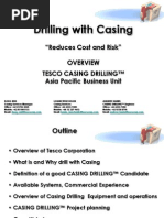 Casing Drilling Technology Moves To More Challenging Applic | PDF | Casing (Borehole) | Drilling Rig