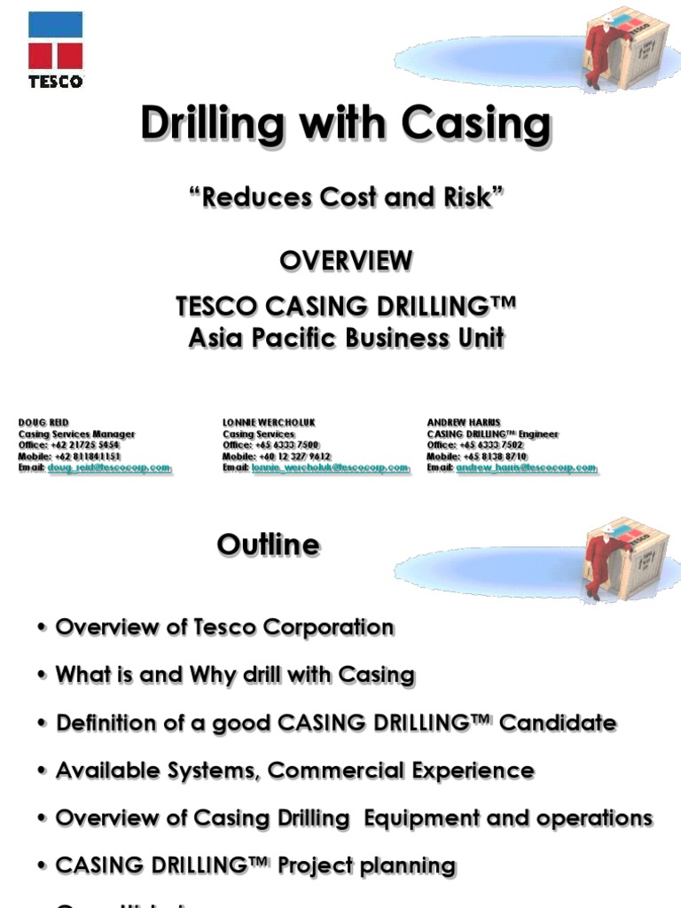 Tesco CD Overview | PDF | Casing (Borehole) | Drilling Rig
