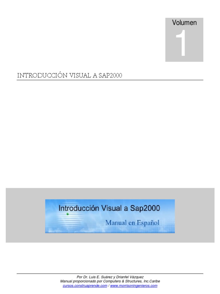 Introduccion en SAP2000-1 | PDF