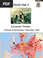 European Theater Map: 1942-1945 | PDF
