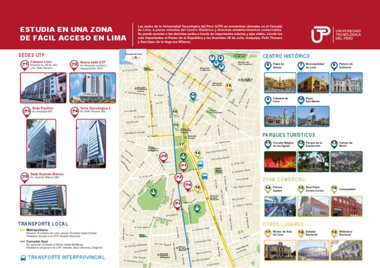 Infografía Cercado de Lima | PDF | Lima