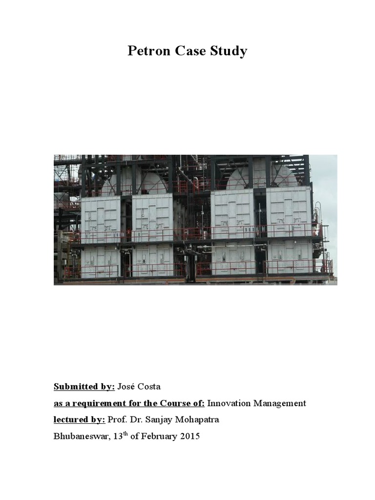 Petron Case Study - José Costa | PDF | Business Process | Supply Chain