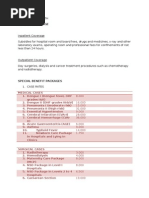 PhilHealth Z Benefit Package Overview | PDF | Business