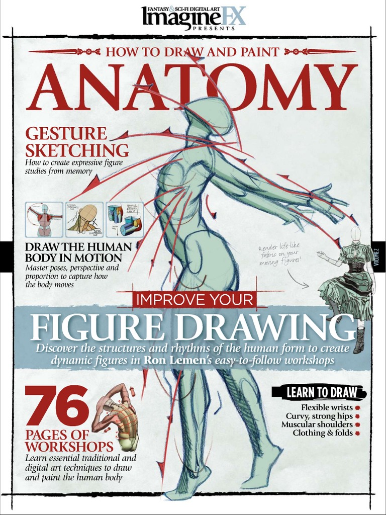 ImagineFX - How To Draw and Paint Anatomy Volume 2 | PDF | Publications ...