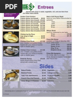 Road Kill Cafe Menu | PDF | Cooking | Food And Drink