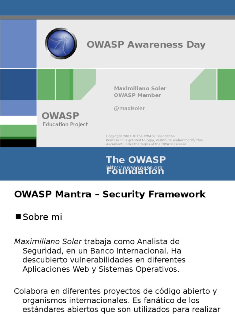 OWASP Mantra | PDF | Navegador web | Firefox