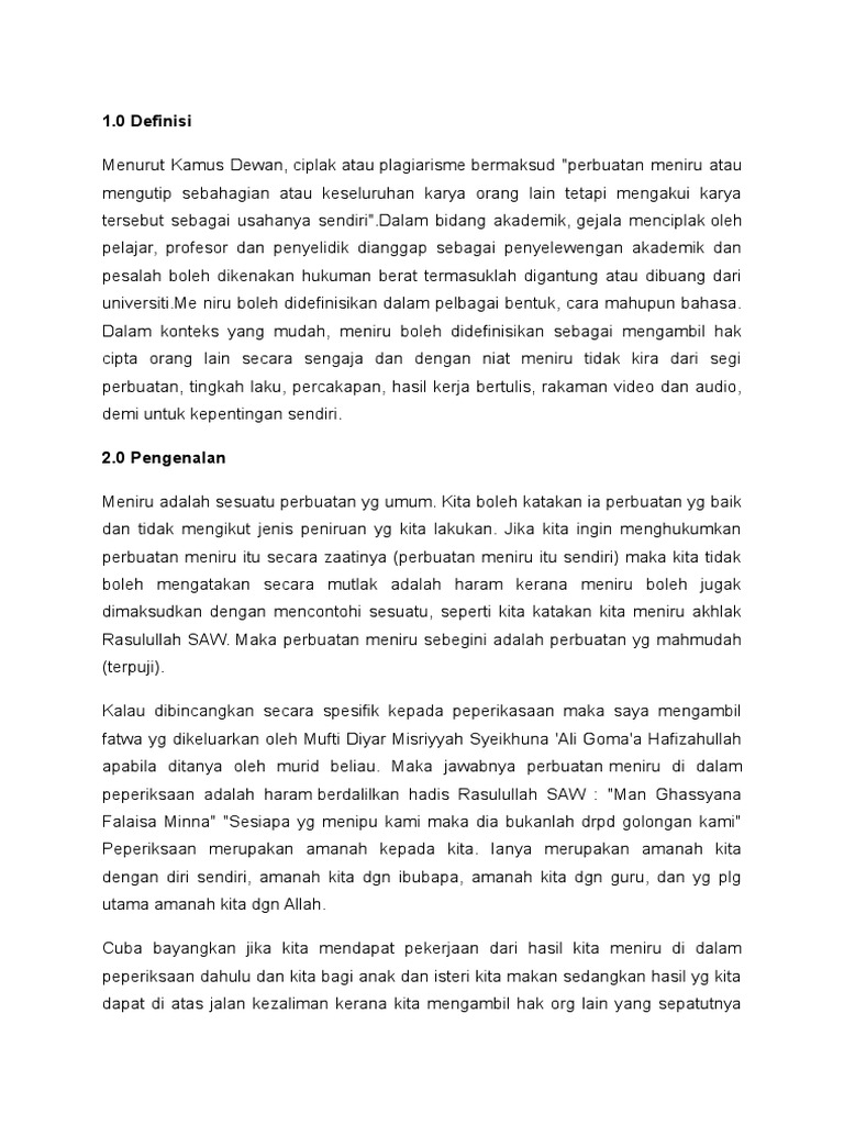 Esei Moral Meniru | PDF | Karier & Perkembangan