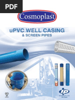 02 Cosmoplast Upvc Pipes | PDF | Pipe (Fluid Conveyance) | Materials