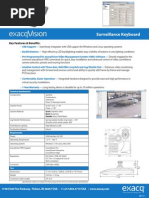 ExacqVision Full Screen Shortcut Guide | PDF