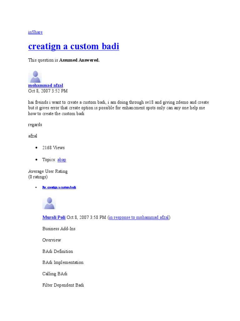 Creatign A Custom Badi | PDF | Class (Computer Programming) | Method (Computer Programming)