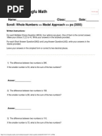 Singapore Math 4A - Workbook | PDF | Computers